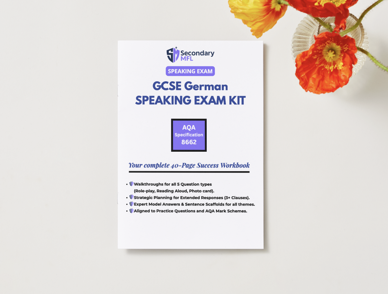 GCSE German Speaking Workbook (AQA) | SecondaryMFL